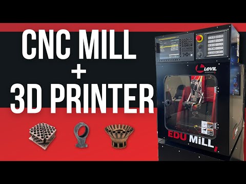 3D PRINT + MILLING! | Additive & Subtractive Manufacturing in One Machine