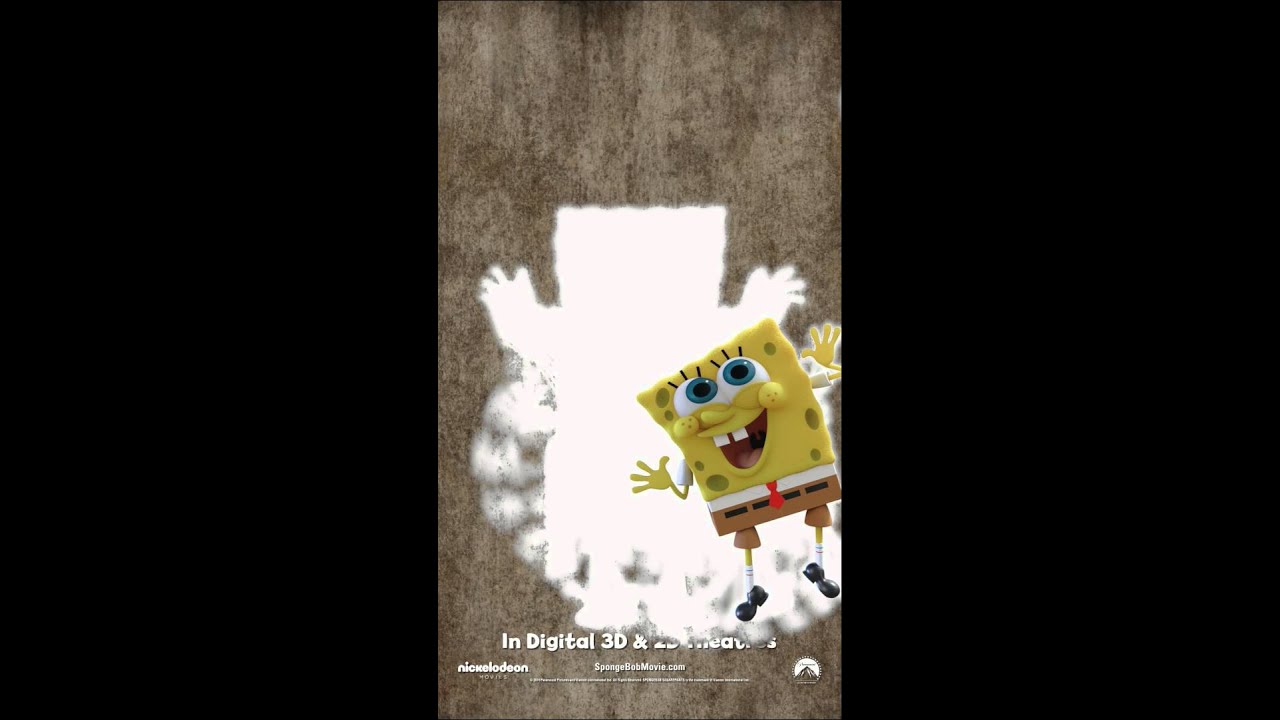 SpongeBob cleans up