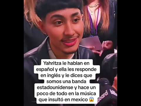 Yaritza le hablan en español y ella responde en inglés #yaritza #mexico #yaritzaysuesencia