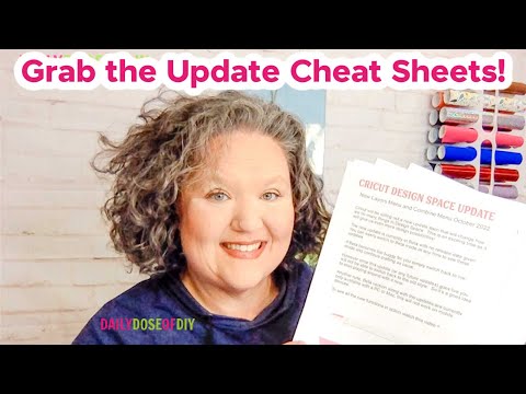 Cricut Design Space Update New Combine Menu and More! October 2022
