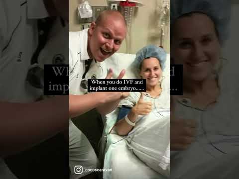 Implanted one embryo and it split (IVF story)