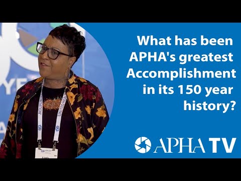 What has been APHA's greatest Accomplishment in its 150 year history?
