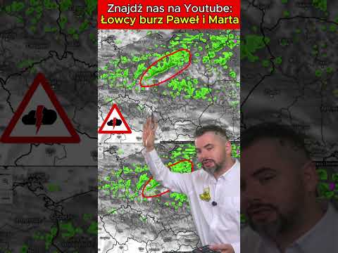 POGODA NA ŚRODĘ I NOC. #prognoza #pogoda #polska #prognozapogody