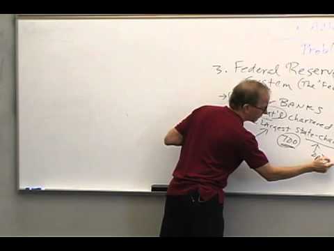 Money and Banking: Lecture 34 - Regulation of Banks 3
