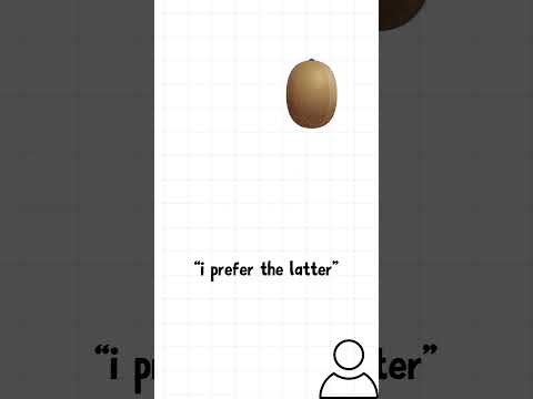 The Former or The Latter? #english #tiktok #vocabulary