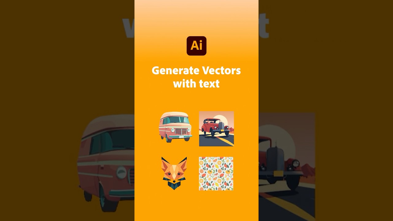 How to Generate Vectors in Illustrator | Turn Text into Vector Graphics