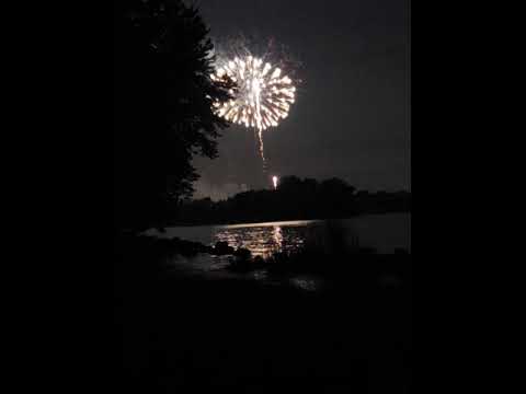 Lake Erie metropark fireworks