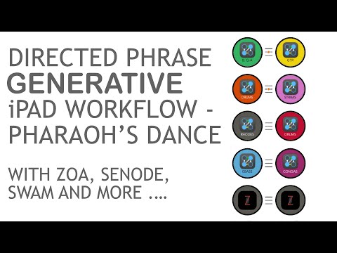 Pharaoh’s Dance generative workflow + Miles Davis’ solo, ZOA, Senode, SWAM — Loopy Pro Forum