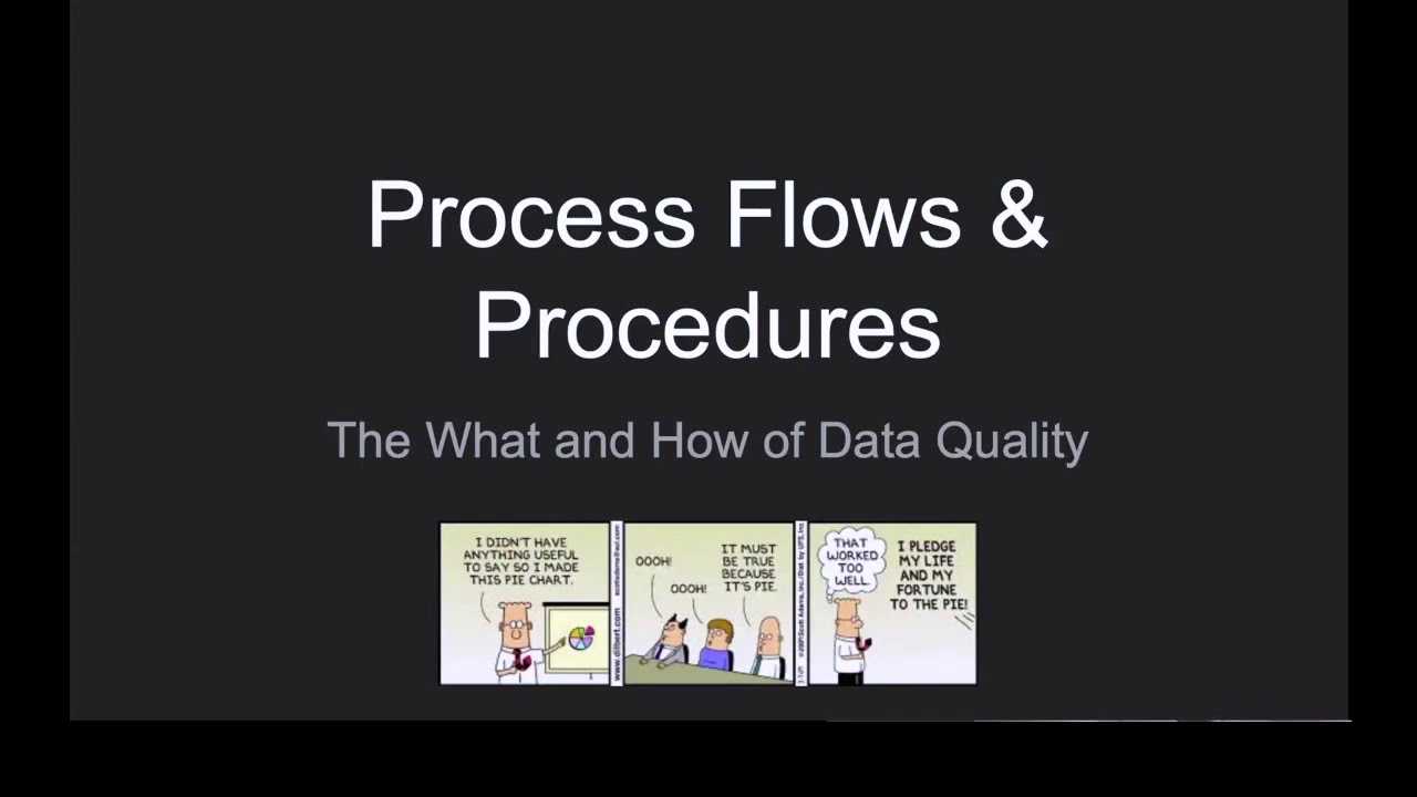 Data Management Quality Management Framework - Process Flows & Procedures