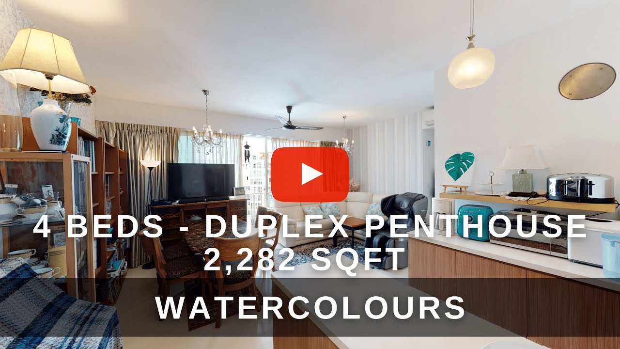 Home Tour Video - Watercolours - 4 Bedrooms Duplex Penthouse  - 2,282 Sqft