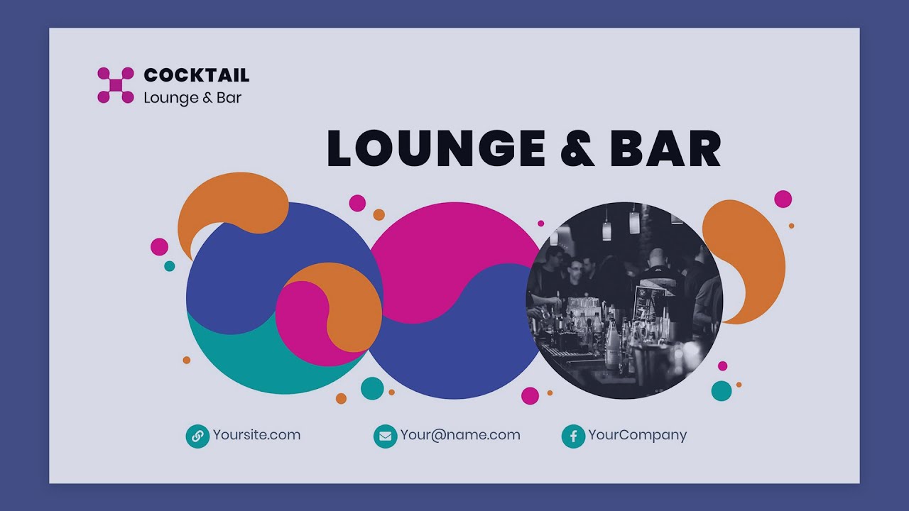 Lounge Bar PowerPoint Presentation Template