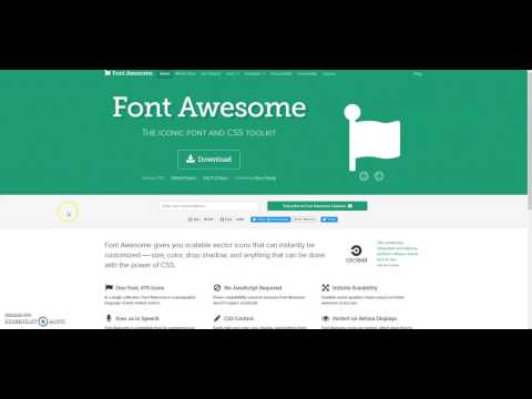 Font Awesome - Intro