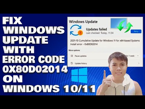 How To Fix Windows Update With Error Code 0x80D02014 in Windows 10/11