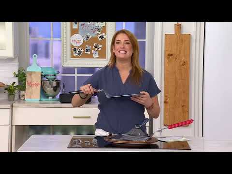 Chefologist Oversized Stainless Steel BBQ Spatula w/ Foldable Handle on QVC