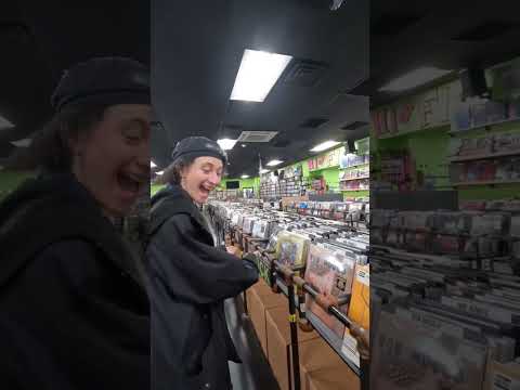 Visit My Favorite Record Store With Me #dj #vinyl #music #records
