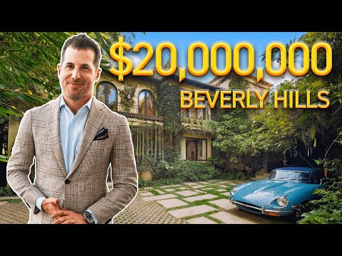 Tour a 20 Million Dollar Beverly Hills Mansion | Ben Belack @ The Agency