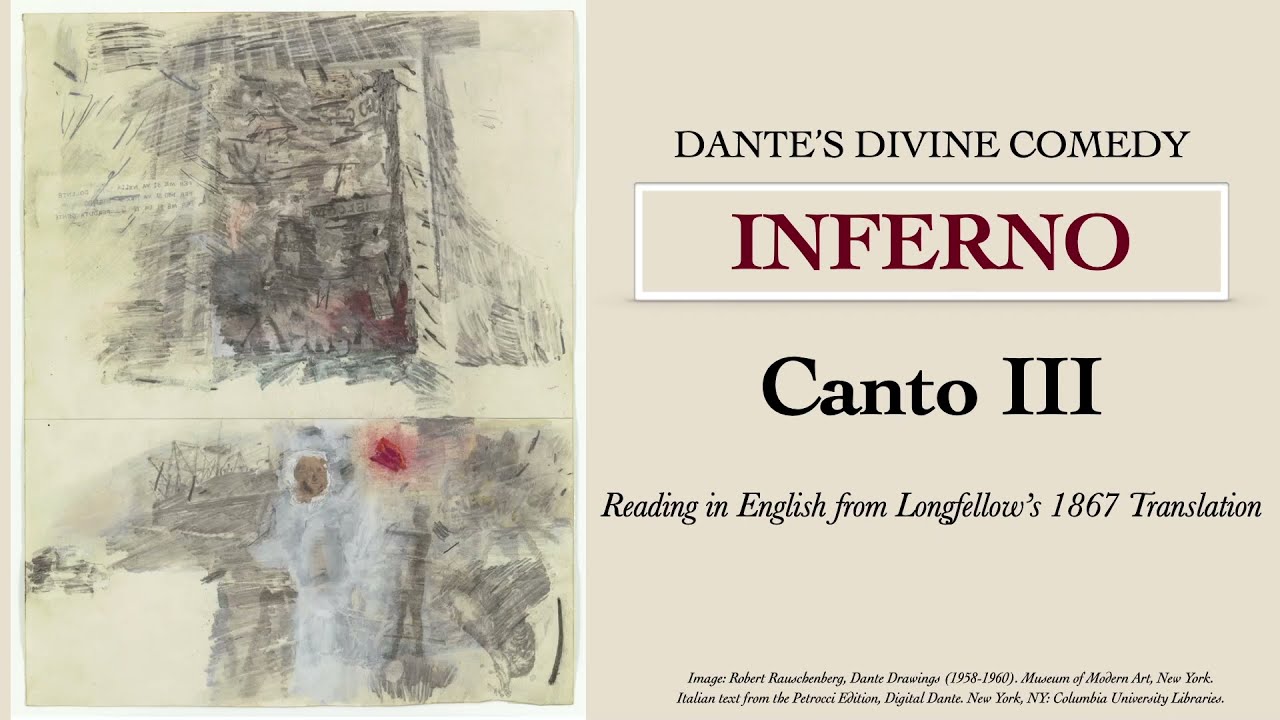 Dante's Divine Comedy - Inferno Canto 3 Read Aloud  (HD Audio)