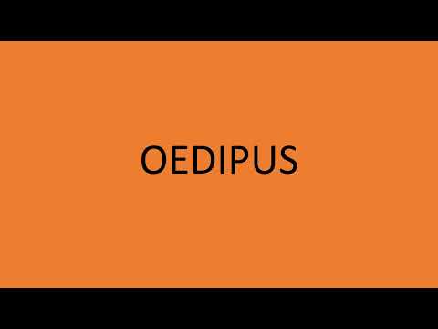 How to pronounce OEDIPUS