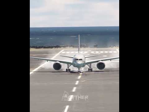 Qatar Airways Dreamliner 787 Takes Off from the Worldβs Most Dangerous Airport β Gibraltar #cyther