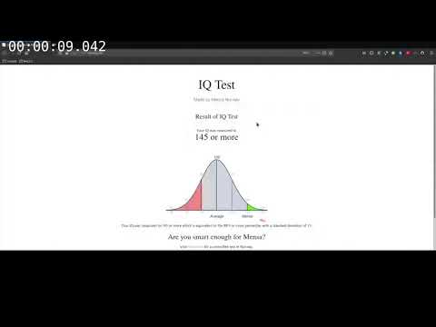 (TAS) Mensa Norway Online IQ Test Max Score Speedrun (00:09.042)