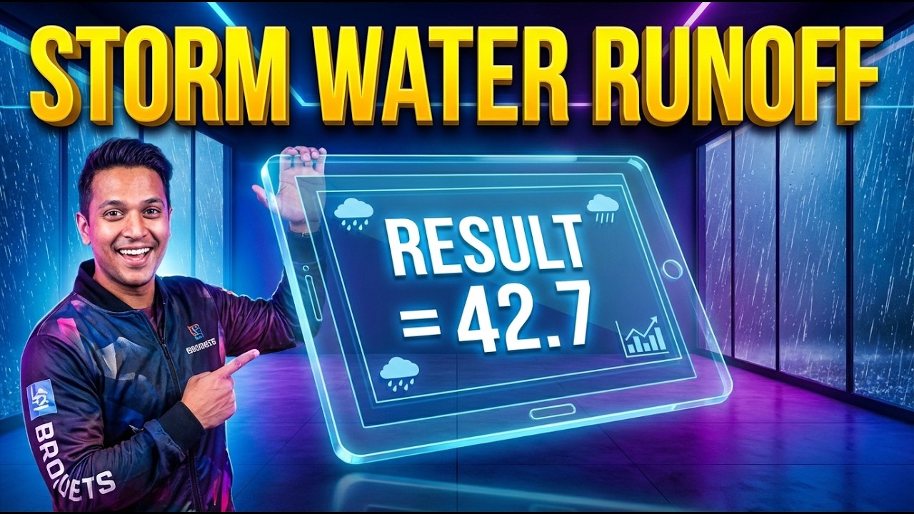 Storm Water Runoff Calculator — How to Use It | Engineering Tool