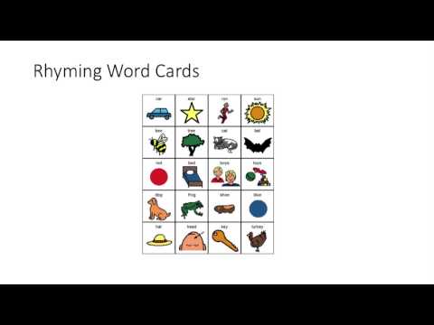 Rhyming and Syllables Lesson Plan