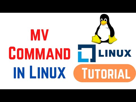 Linux Command Line Basics Tutorials - mv Command in Linux