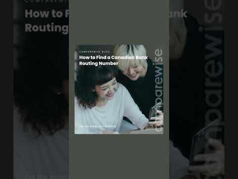 How To Find Canadian Bank Routing Number