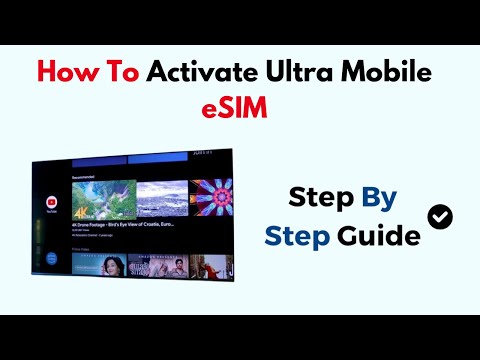 How To Activate Ultra Mobile eSIM