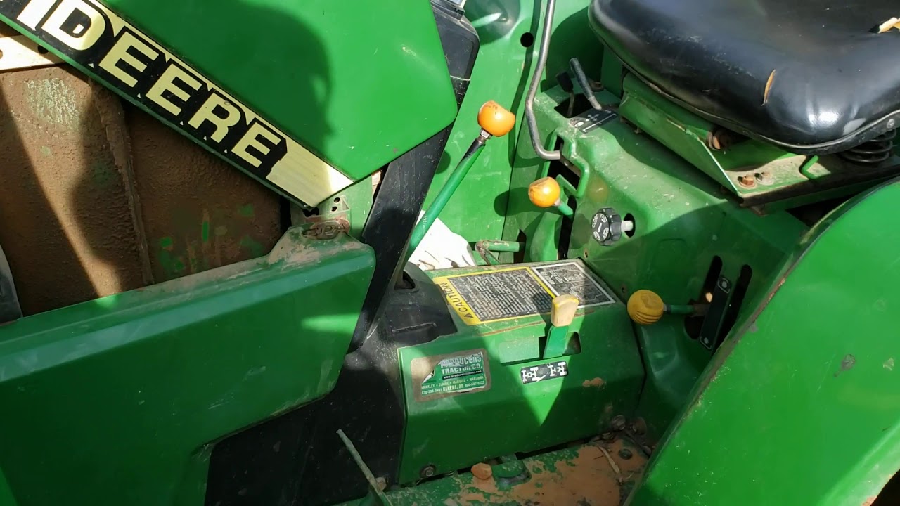 790 john deere just stopped running.  Fuel problems