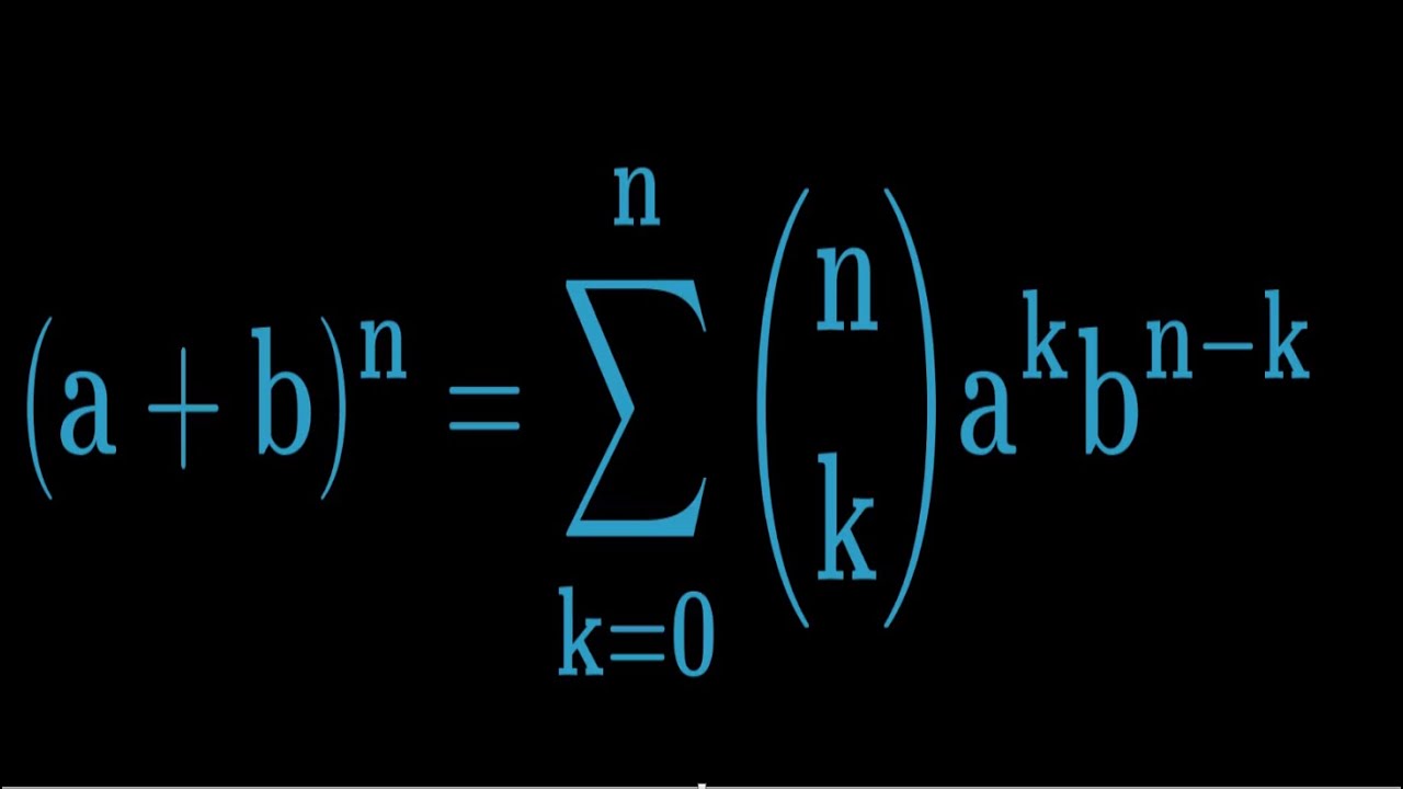 The Binomial Expansion Formula Derivation and Proof