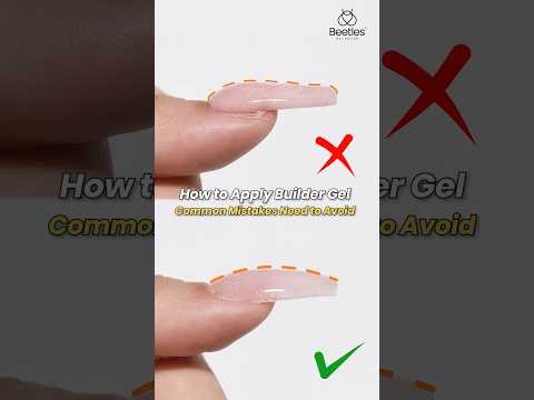✨️How To Apply Beetles Builder Gel | Common Mistakes Need to Avoid????♀️