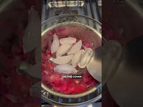 Make rose water at home in less than an hour! #homemade #homeremedies #skincare #acne