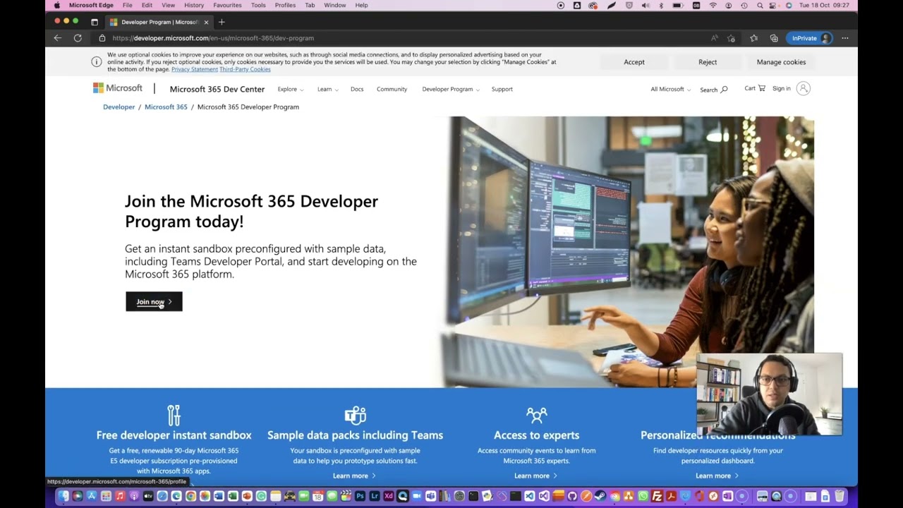 Setup a Microsoft Developer Program E5 Account