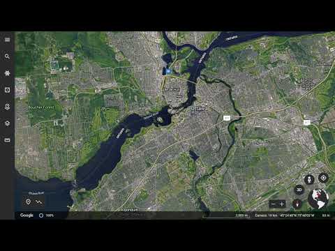 Ottawa Canada 3DVIEW Google Earth