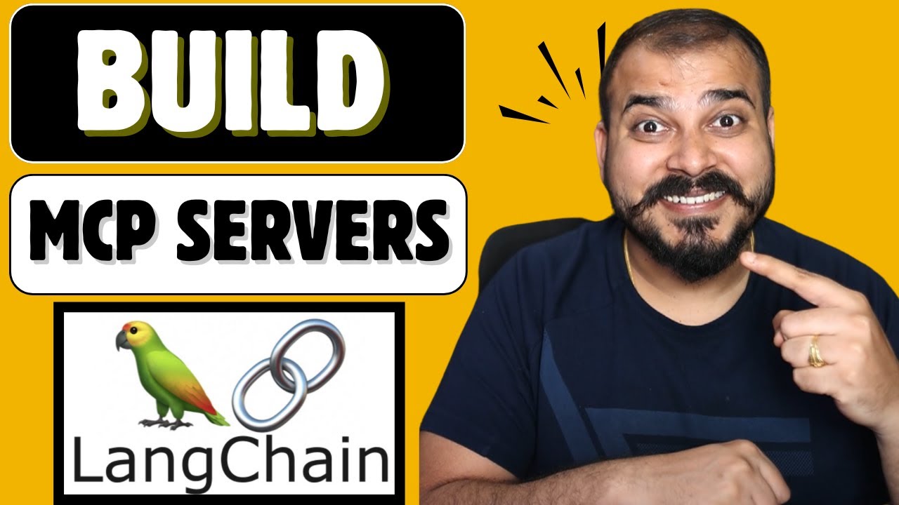 Build MCP Servers With Tools From Scratch With Langchain
