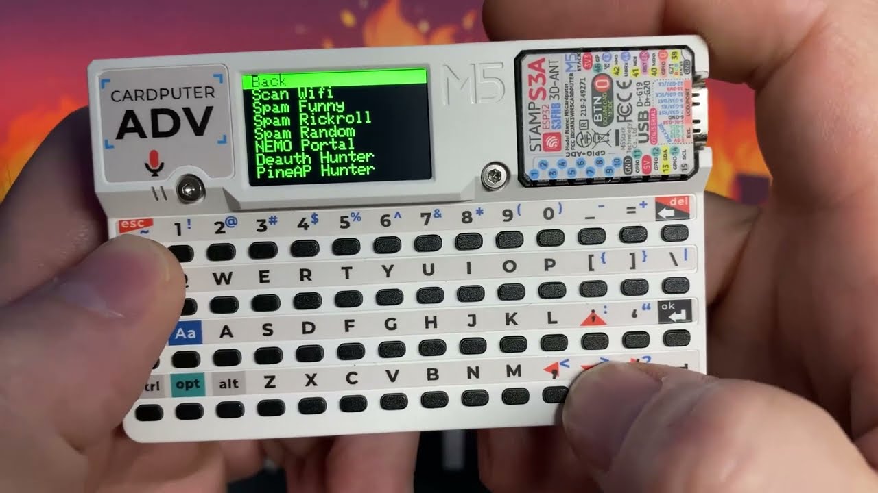Cardputer ADV from M5Stack Build with Lora and GPS