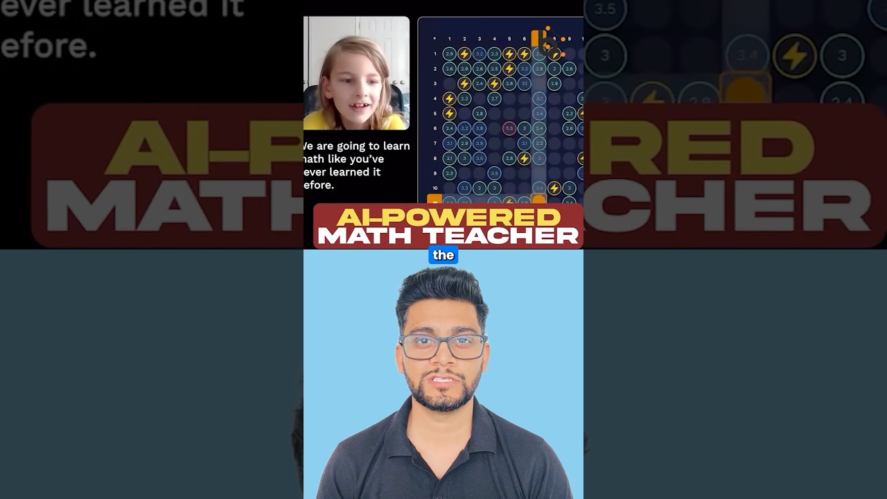 This AI Math Tutor Outperforms 99.99% of Humans—and Kids Love It #ai #technology #shorts