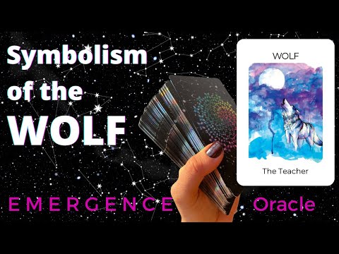 🐺 Spiritual Meaning of Wolf, Symbolism from the E M E R G E N C E Oracle 🐺