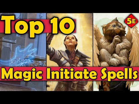 Top 10 Spells to Pick With Magic Initiate Feat - DnD 5E