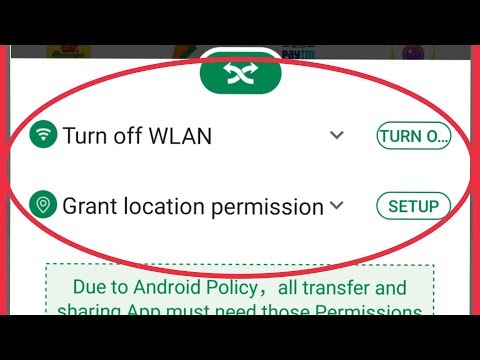 Xender || How To Solve Grant Permission Problem in Xender Application