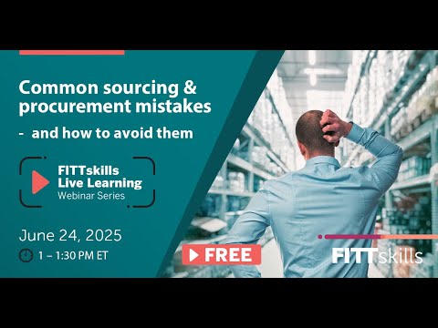 Common Sourcing & Procurement Mistakes & How to Avoid Them
