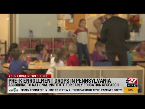 Pa. sees drop in Pre-K enrollment, first in two decades