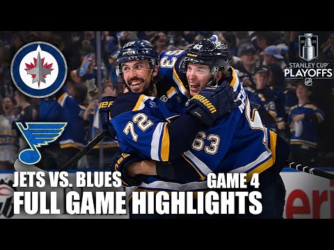 1st Round: Winnipeg Jets vs. St. Louis Blues Game 4 | Full Game Highlights | ESPN NHL