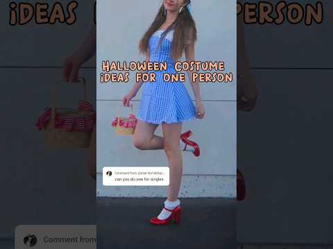 Costume Ideas for One Person! | Halloween 🎃🧡