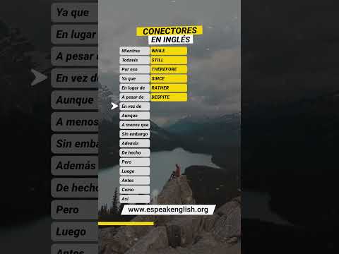 🚀 CONECTORES EN INGLÉS 🧠 ¿Cuántos te sabes?