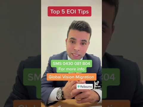 Top 5 EOI Tips | Global Vision MIgration