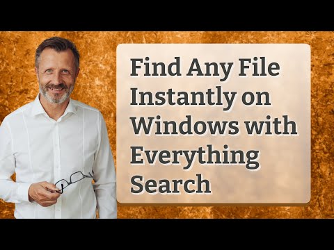 Find Any File Instantly on Windows with Everything Search