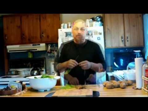 Wild Leek and Potato Soup