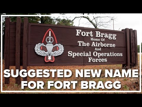 Fort Bragg might be renamed